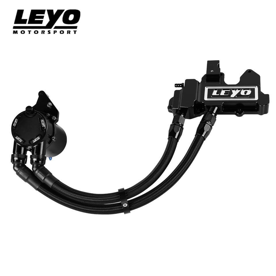 LEYO MQB Washer Bottle Delete Kit + Oil Catch Can Kit (Black) – German ...